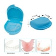 Dental Orthodontic Retainer/Aligner Case/Box/Mouth Guard and Denture ...