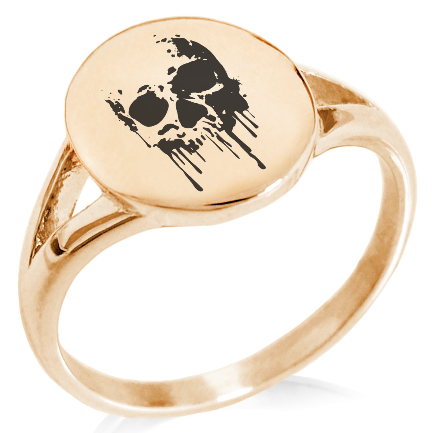 Stainless Steel Hades Greek God of Underworld Minimalist Oval Top ...