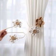 ANXPTIME Japanese Curtain Tiebacks Flower Drapery Holder Clip for ...