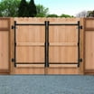 Rural365 Farm Gate Anchor Cane Bolt 18in Spring-Loaded Gate Drop Rod ...