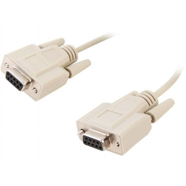 SF Cable DB9 F/F Null Modem Cable, 10 feet - Walmart.com