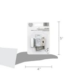 Adjustable Door Strike, 2 Piece, Chrome Plated - Walmart.com