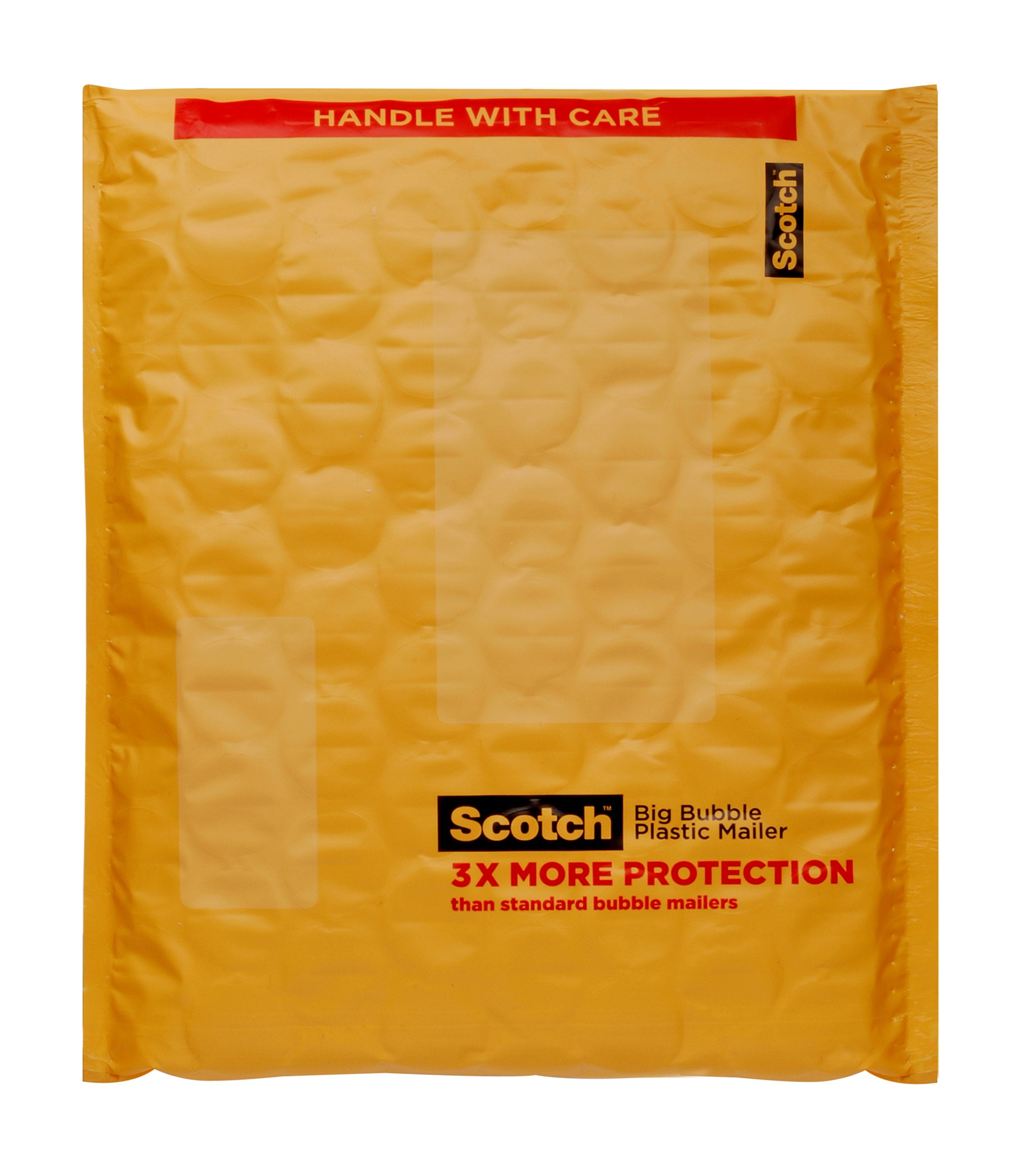 Scotch Big Bubble Plastic Mailer, 8 in. x 10.5 in., 1 Pack - Walmart ...