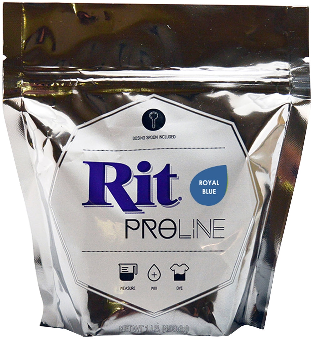 Rit Proline Dye Powder 1lb Bag-Royal Blue - Walmart.com