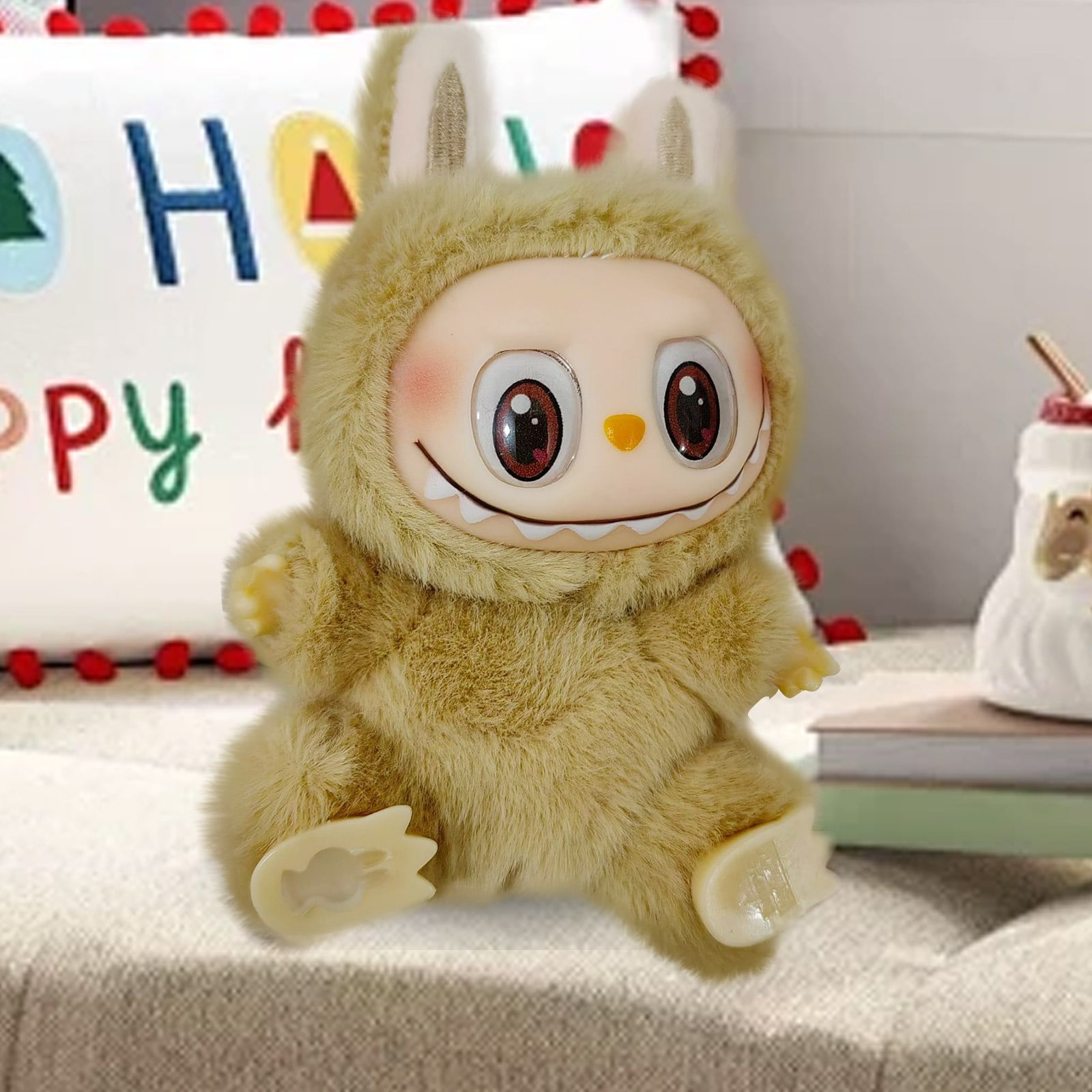 Popmart Labubu Stuffed Animals, Plush Toy Birthday Gift Animal ...