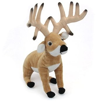 Conservation critters 14 "Whitetailed Deer Buck Plush Stuffed Animal ...