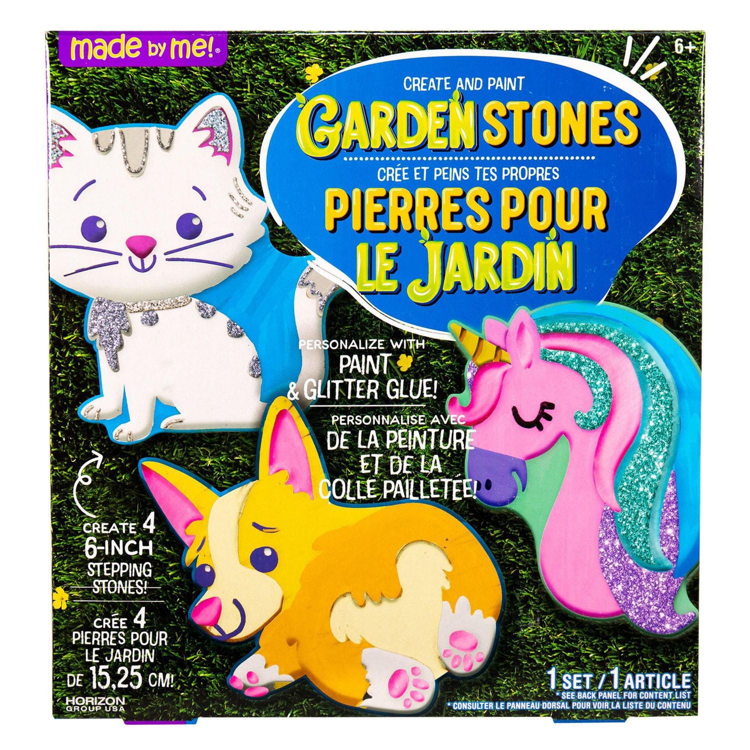 Create & Paint Garden Stones, Make 3 garden stones - Walmart.ca