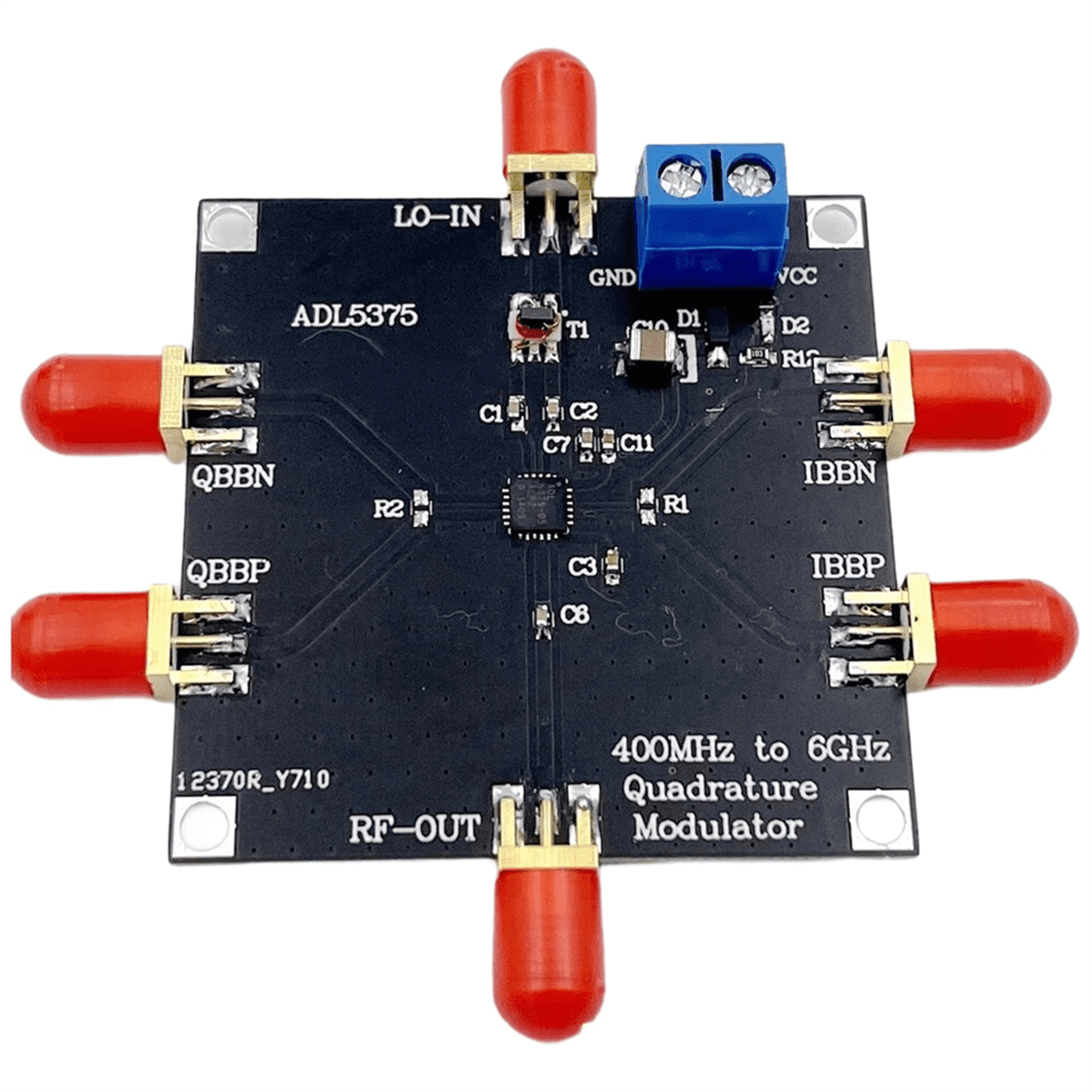 Módulo de Modulación IQ de Alto Rendimiento ADL5375 Mezclador Modulador de Cuadratura de Banda ...