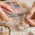 3D Beaded Swan Dove DIY Kit, Elegant Bird Figurine, Beginner Friendly ...