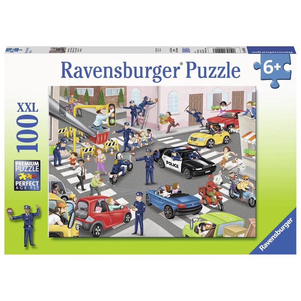Police On Patrol Jigsaw Puzzle, 100 Piece - Walmart.com - Walmart.com