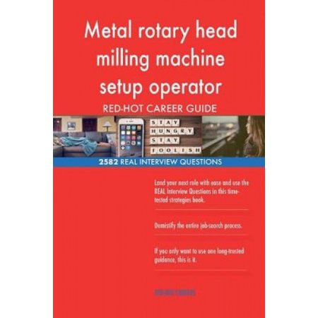 Metal Rotary Head Milling Machine Setup Operator Red-Hot Career; 2582 ...