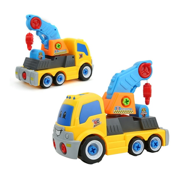 Disassemble Car Toy,Take Apart Trailer Engineering Intelligent Toy Take ...