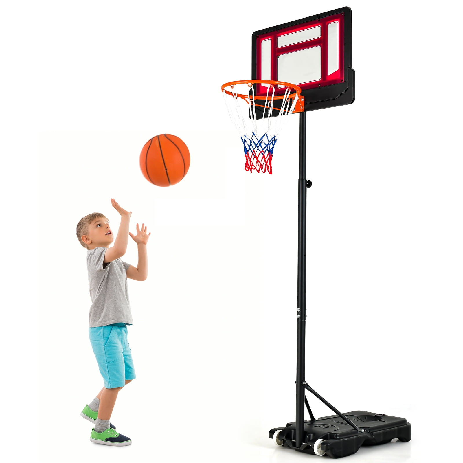 Click here for Patiojoy Basketball Hoop Portable Basketball Stand... prices