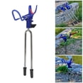 Yammee Auto Locking Fishing Rod Holder Ground Beach Fishing Poles Stand ...