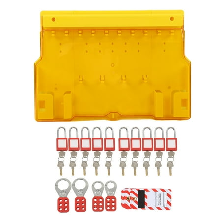 Lockout Tagout Station, 20 Key Visual Management Lockout Station Wall ...