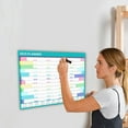 YOFOKO 2025 Wall Mounted Erasable English Calendar Planner - Reusable ...