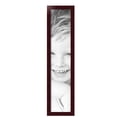ArtToFrames 7" x 34" Mahogany Picture Frame, 7x34 inch Brown MDF Poster ...