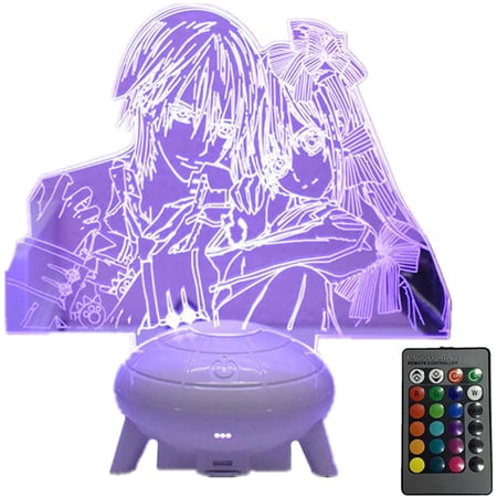 USB UFO Base Anime 3d Lamp Vampire Knight/Kuran Yuki/Kiryu Zero for ...
