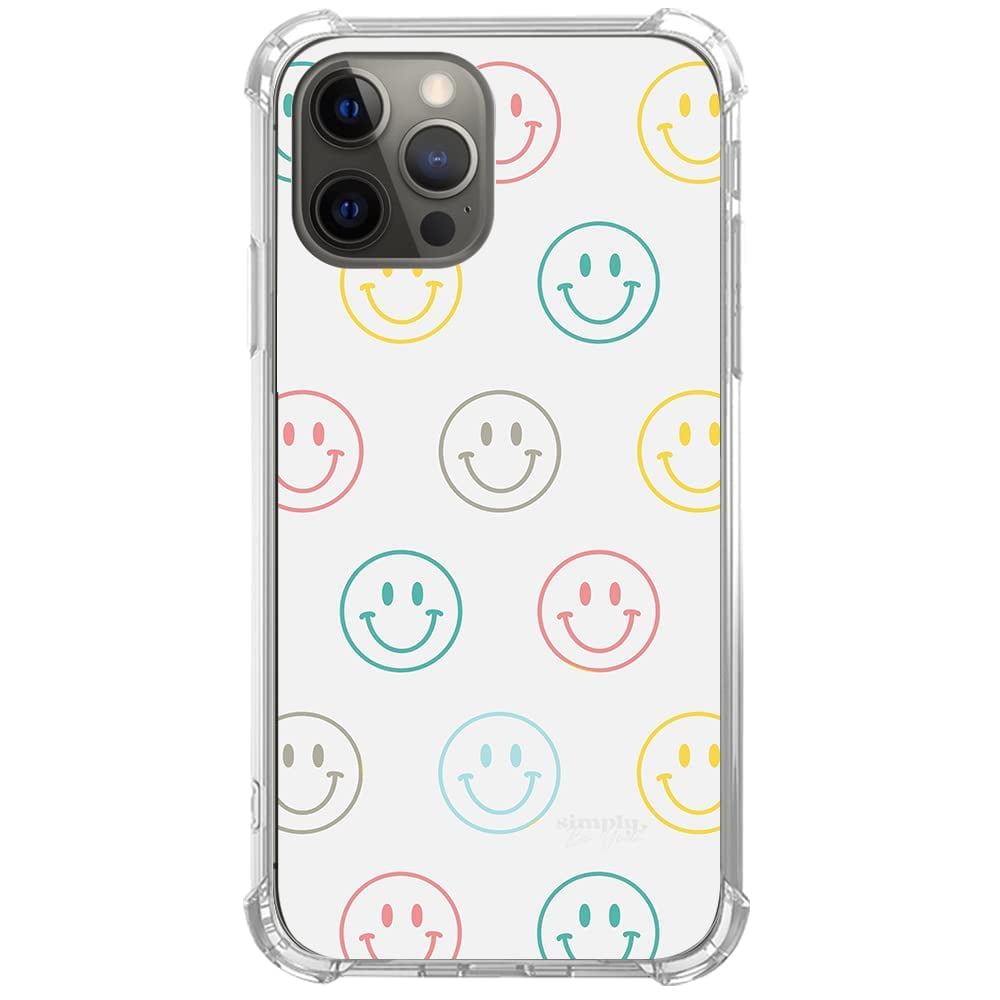 Colorful Smile Face Case for iPhone 13 Pro,Aesthetic Art Design TPU Bumper Cover Case - Walmart.com