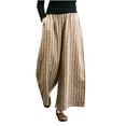 Vacations Vibes Poropl Plus Size Casual Summer Drawstring Elastic High
