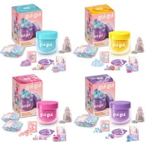 Gui-Gui Slime Blue, Yellow, Pink & Purple Set of 4 Color Packs ...