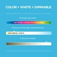 Merkury Innovations Indoor BR30 Smart Multicolor LED Bulb 65W Dimmable ...