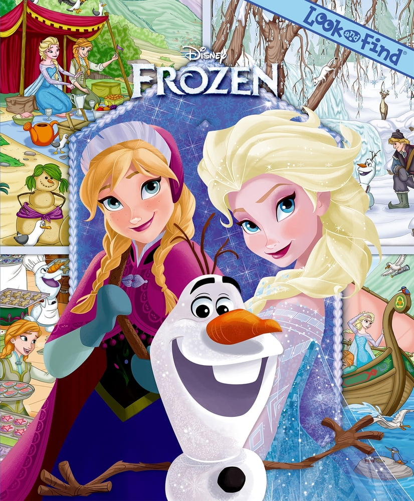 Pre-Owned Disney Frozen Look and Find - PI Kids - Walmart.com