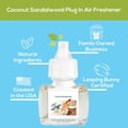 Scent Fill Coconut Sandalwood Plug in Air Freshener, Scented Oil ...
