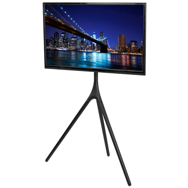 VIVO Black Artistic Easel 45" to 65" Studio TV Tripod Adjustable Floor ...