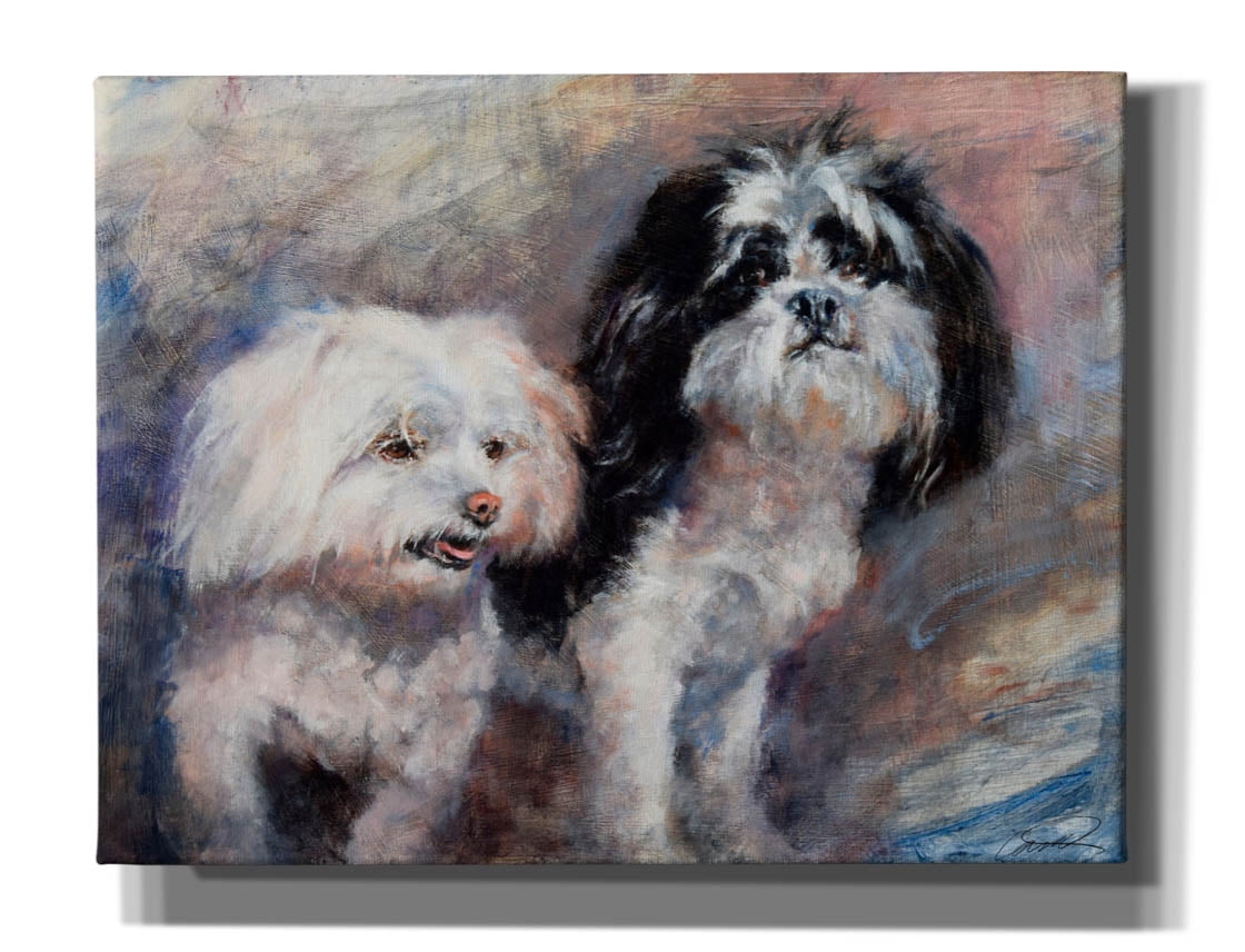 Epic Graffiti 'Fuzzy Friends' by Robert Campbell, Canvas Wall Art, 34 ...