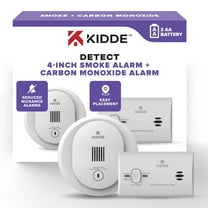 First Alert BRK SCO2B Smoke and Carbon Monoxide (CO) Detector with 9V ...