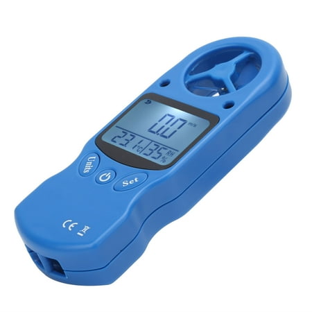 Wind Speed Gauge,Handheld Anemometer, White Backlight Digital ...