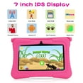 Veidoo 7'' Kids Tablet, 32GB, Android, IWAWA App, Silicone Case - Pink ...