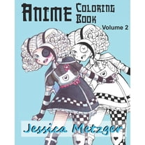 Anime Coloring Book: Volume 2, (Paperback) - Walmart.com