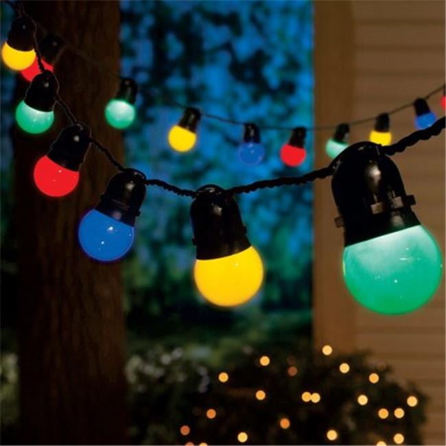 LED Globe Light Set - 50 Lights Multi-Color - Walmart.com