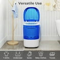 Costway Portable Washing Machine 5.5 lbs Mini Top Load Washer with ...