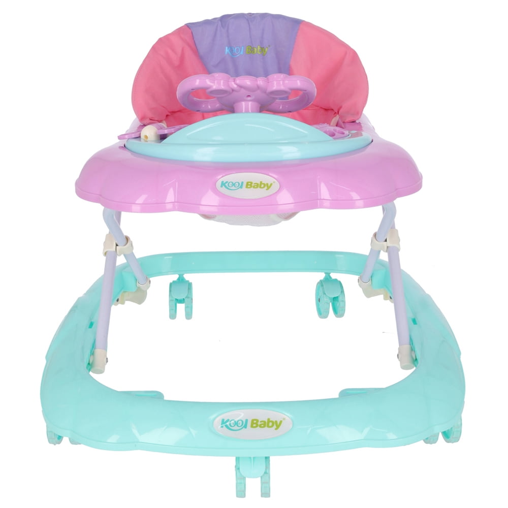 Andadera para bebé Kool Baby Mod. A-807-2 Turquesa/Rosa | Bodega ...