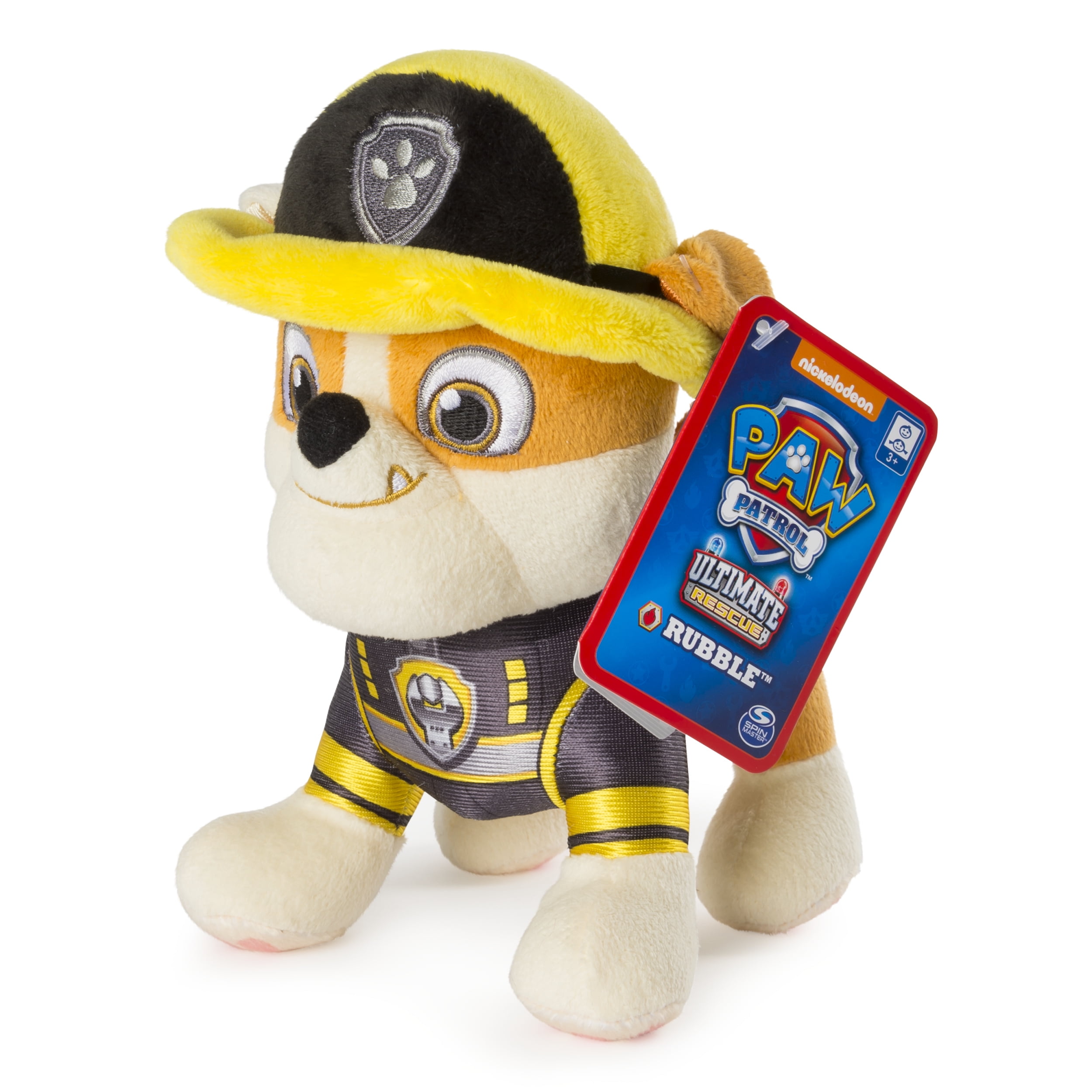 PAW Patrol – 8” Ultimate Rescue Rubble Plush, for Ages 3 and up ...