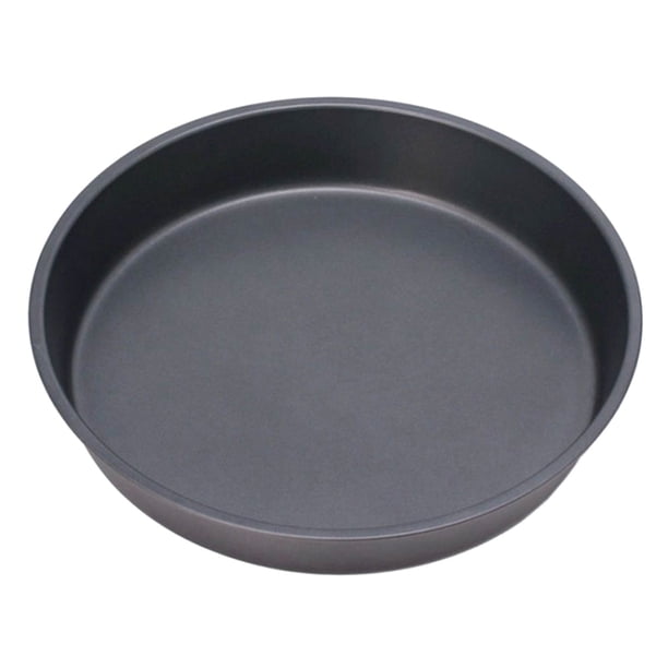 jovati Round Shallow Pizza Pan Household Pizza Bakeware Western Food ...