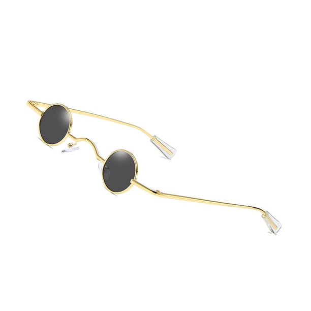 Rock Punk Glass Vintage Style Retro Multi-colored Small Round Lens ...