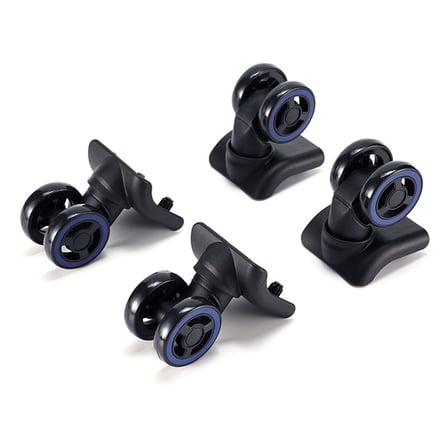 4Pcs/Set Replacement Luggage Suitcase Wheels Swivel Universal Wheel ...