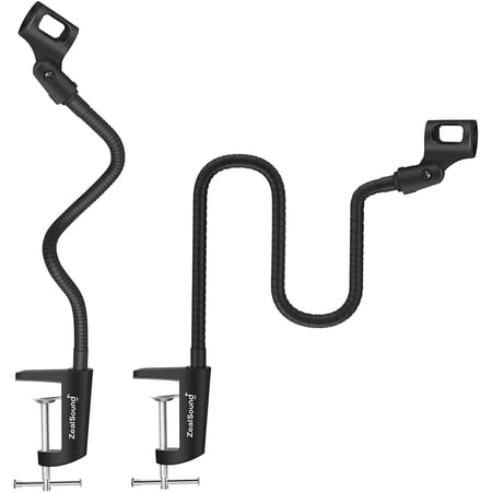 Microphone Arm Stand h1 13 inch + h19 19 inch Black | Walmart Canada