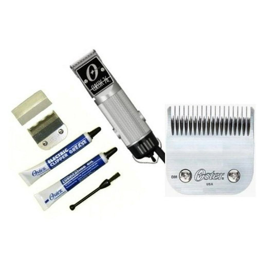 Oster 76 Silver Clipper + Size 000 + 00000 Blade - Walmart.com ...