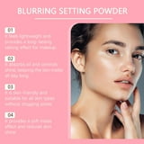 Long-Lasting Beauty Blurring Powder Setting Powder Blurring Setting ...
