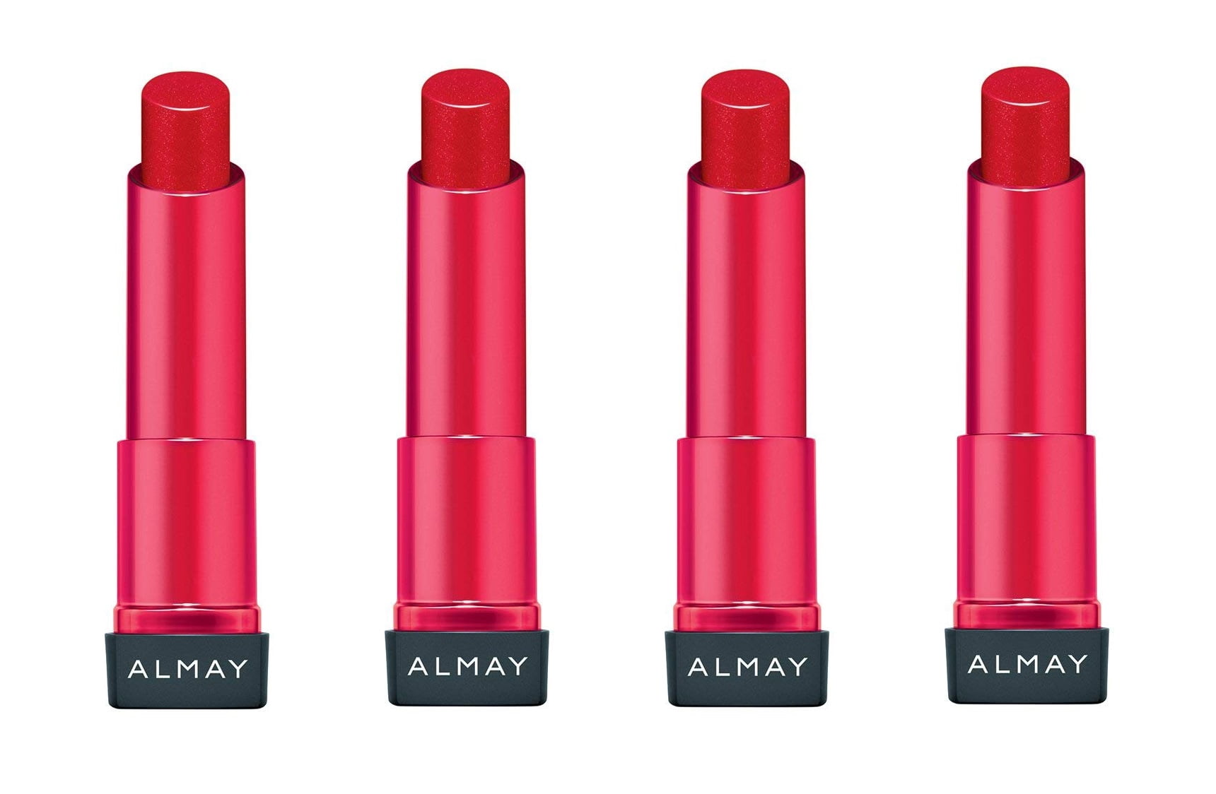 Almay Smart Shade Butter Kiss Lipstick, Red Light-Medium #80 (Pack of 4 ...