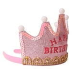 Pink Glitter Light-Up Happy Birthday Tiara, by Way To Celebrate ...