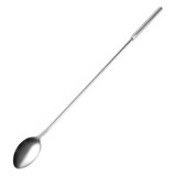 12 Inches Bar Stainless Steel Mixing Spoon Cocktail Mixing Glass Bar ...