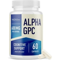 Jarrow Formulas Alpha GPC 300mg, Brain Function Support, Health ...