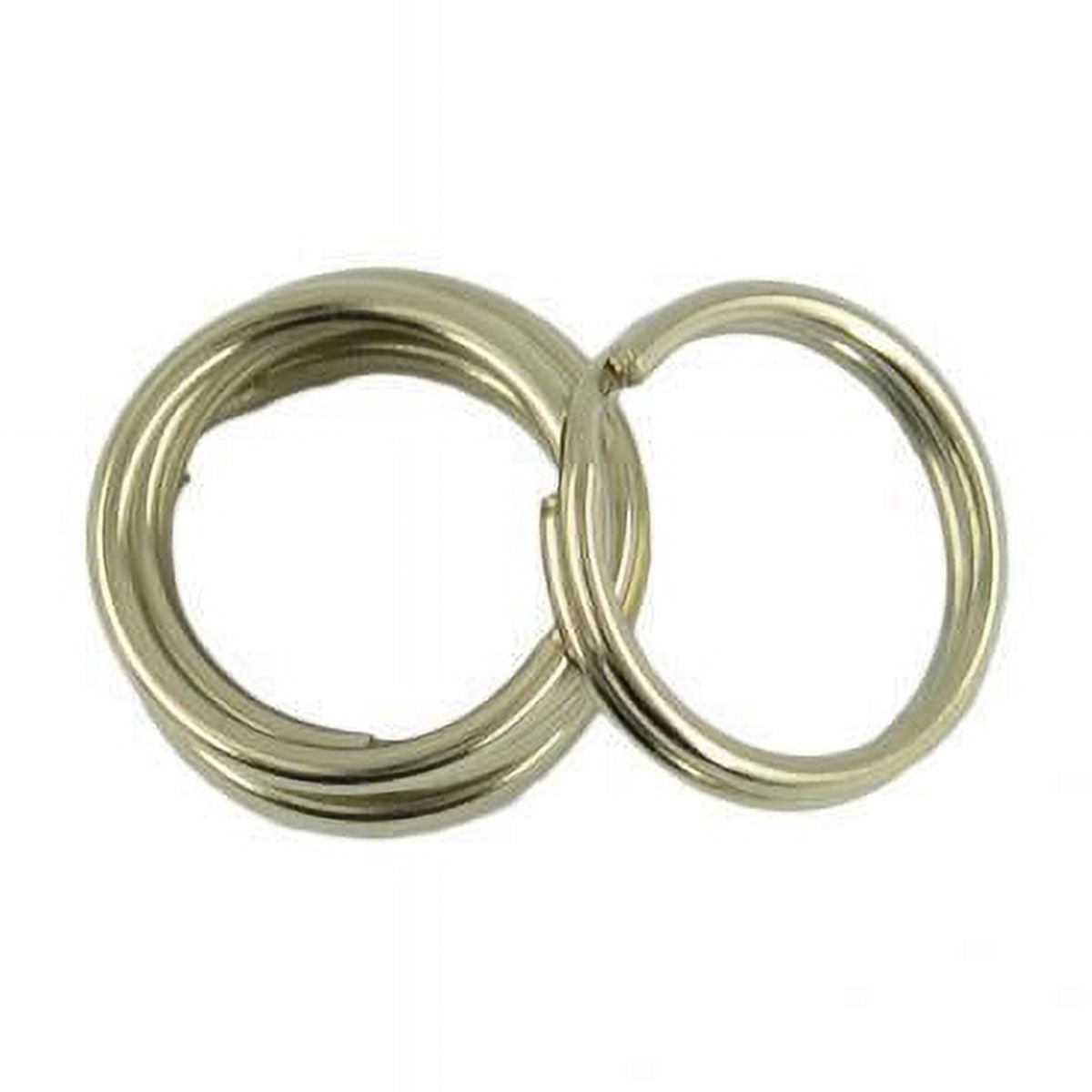 AMLESO 2-6pack 100 Pieces Split Key Rings Loop Connectors DIY Making ...