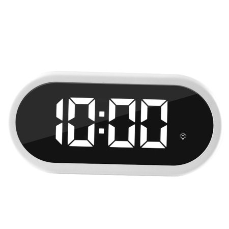 QUETO 12/24 hour alarm clock, voice control/constant light, 8 music ...